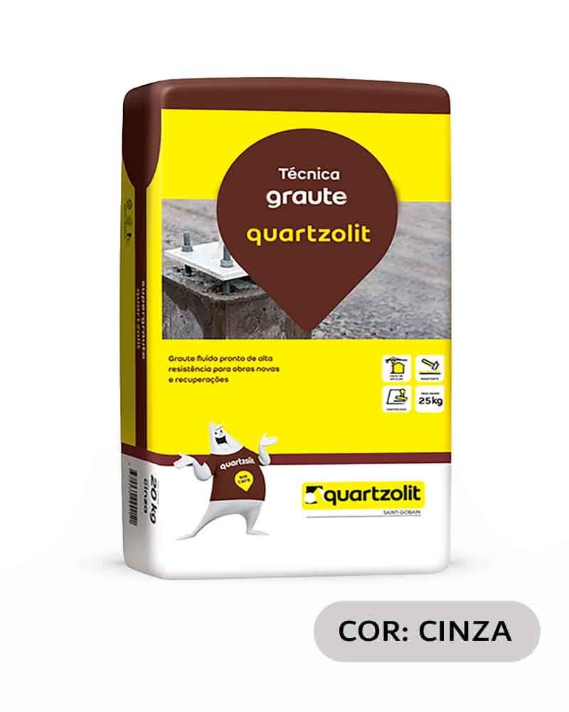 Massa Graute - 25KG 40MPa - Interno e Externo Quartzolit Weber