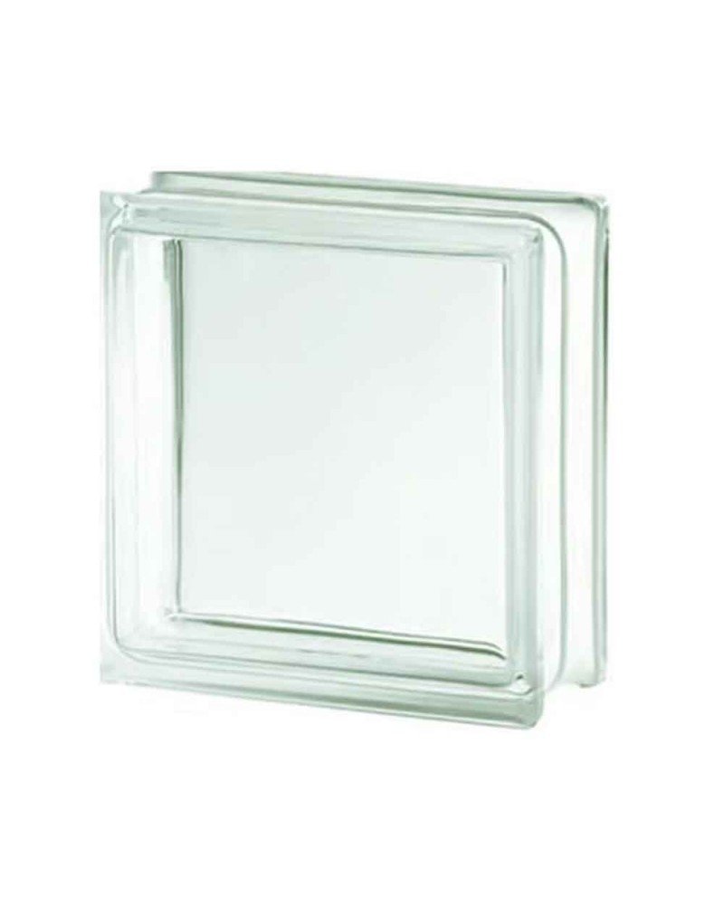 Bloco de Vidro Liso 19x19x8cm - Modelo Clear View Seves Glass Block ...