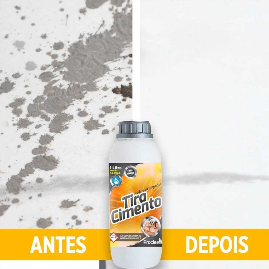 Tira Cimento - 1 Litro - Limpador Concentrado de Alta Performance ...