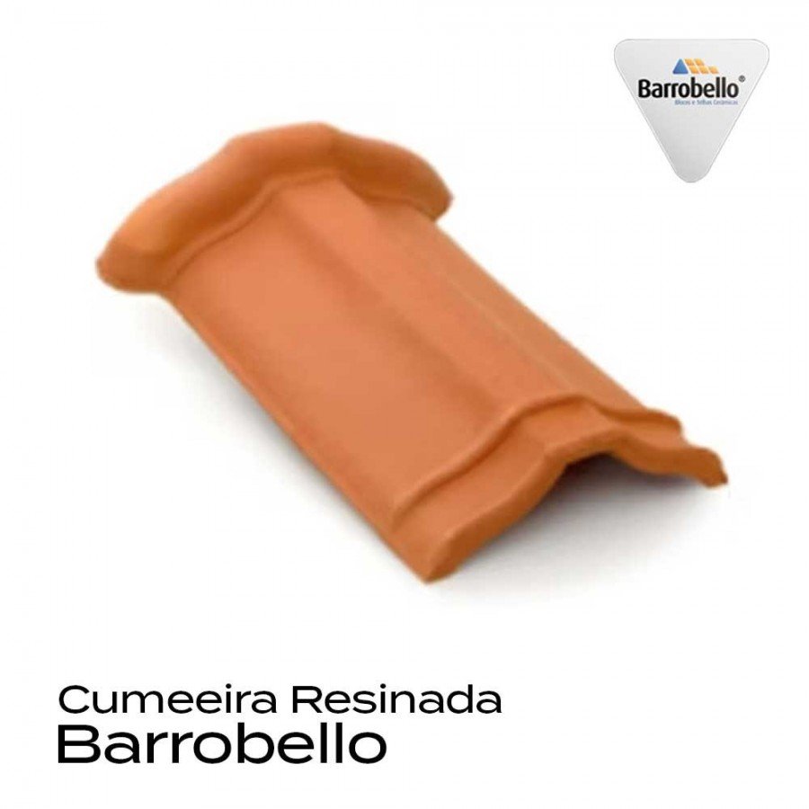Cumeeira Cerâmica Colonial Resinada - Realeza Gold Barrobello